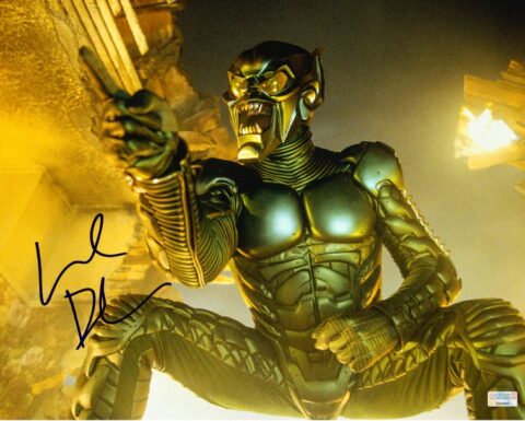 Willem Dafoe Autographed 2002 Spider-Man Green Goblin Scene 11x14 Photo ...