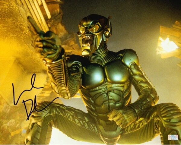 Willem Dafoe Autographed 2002 Spider-Man Green Goblin Scene 11x14 Photo ...